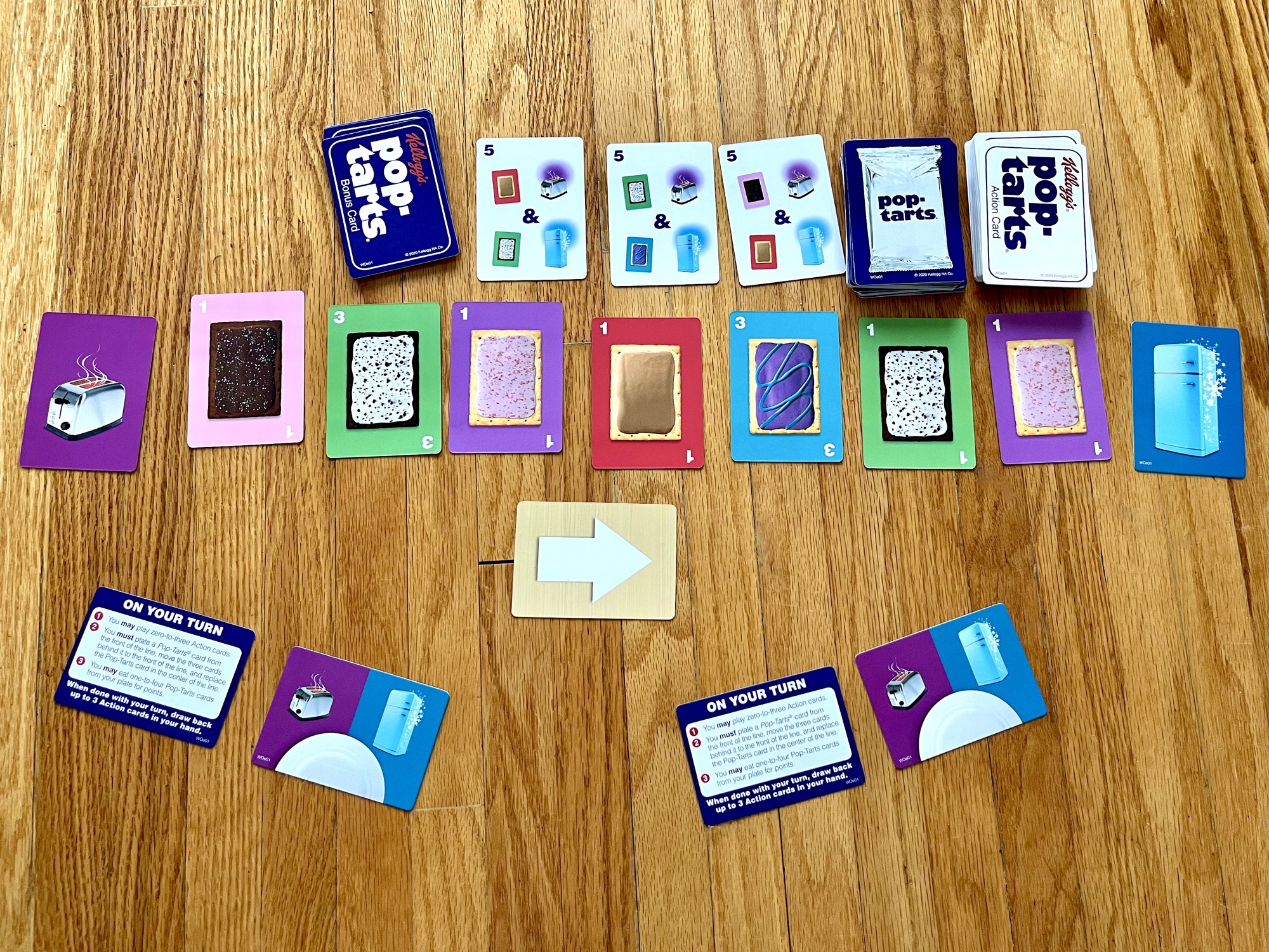 Kellogg’s Pop Tart Game – The Skillful Meeple