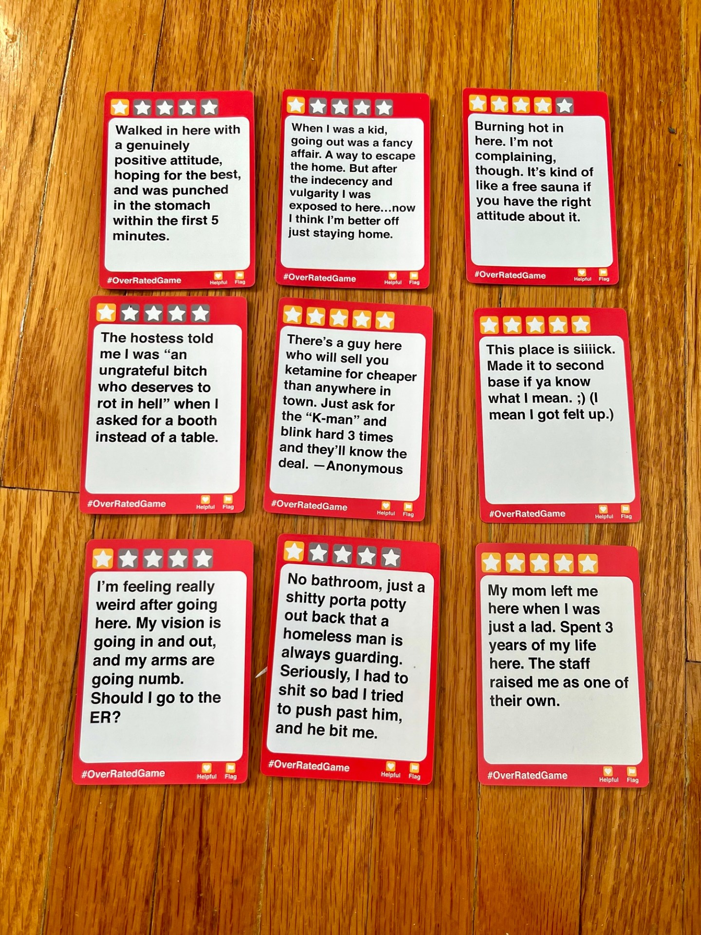 Over-Rated The Card Game – The Skillful Meeple